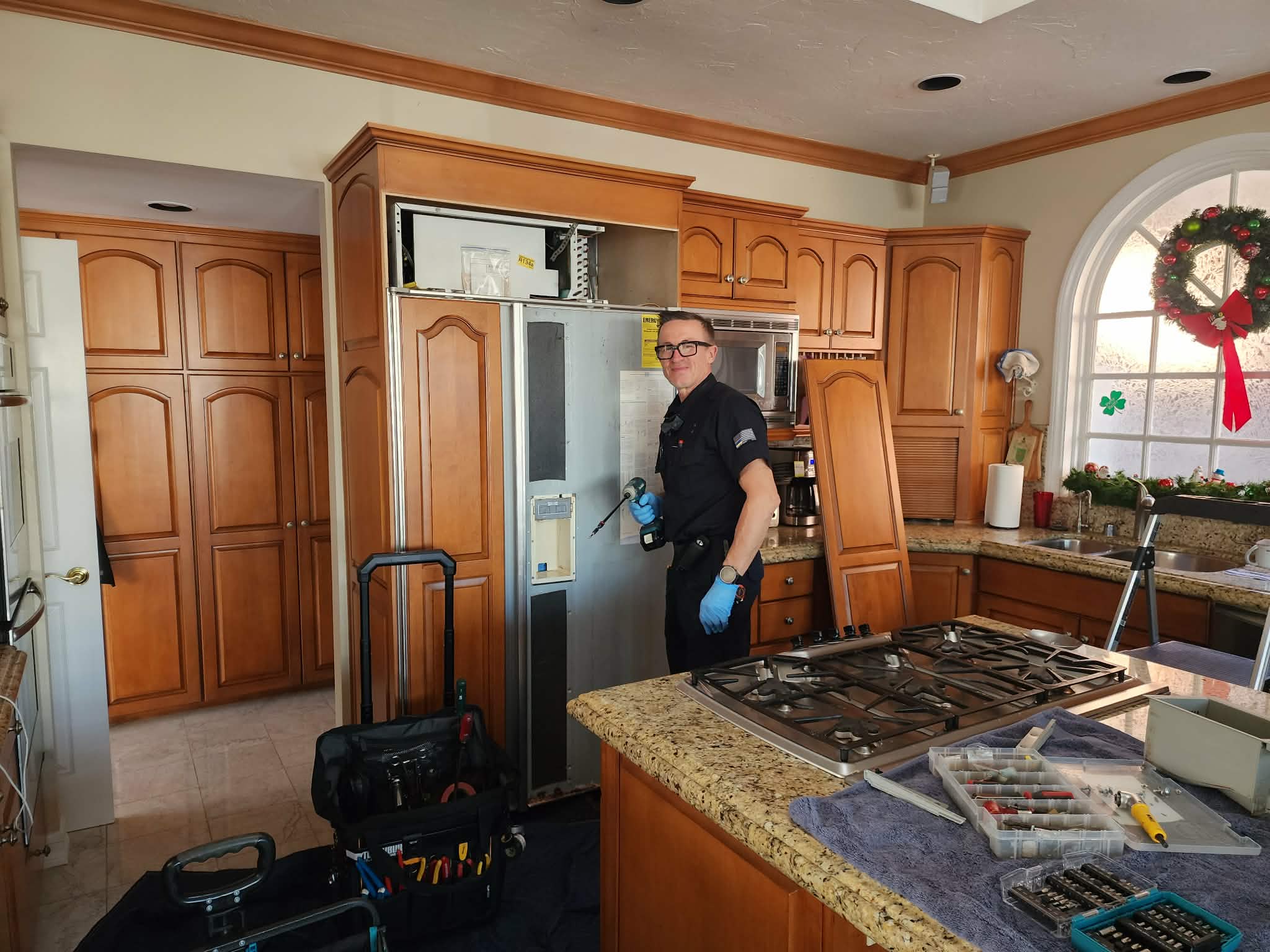 Built-In Sub-Zero Water Dispenser Replacement in Yorba Linda, CA
